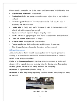 Shop fabrication of structural steel | DOCX