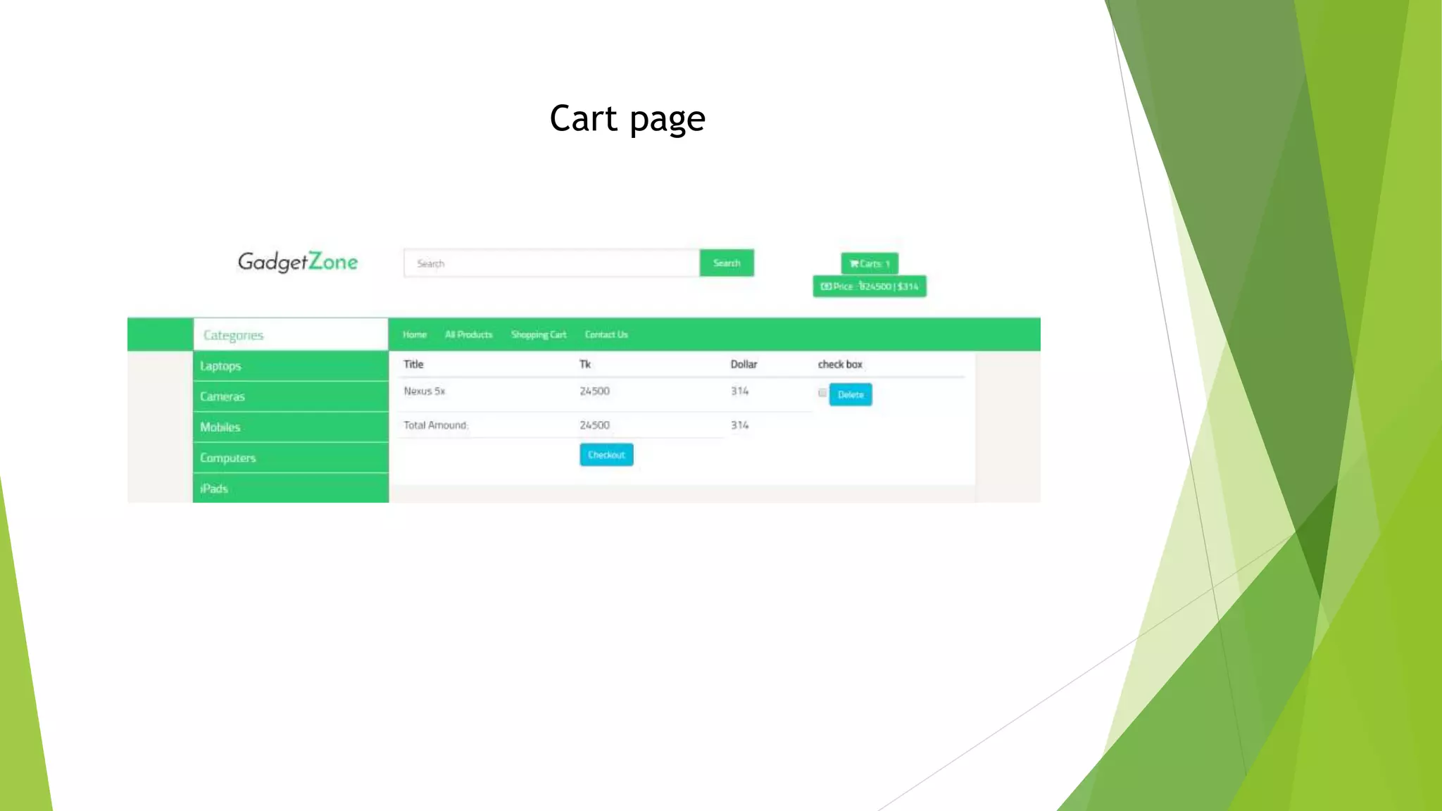 e-commerce web site project | PPTX