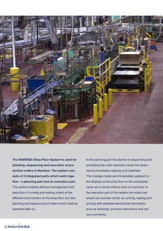 SHOPFLOOR SFS - Made for Dynamics NAV - English | PDF