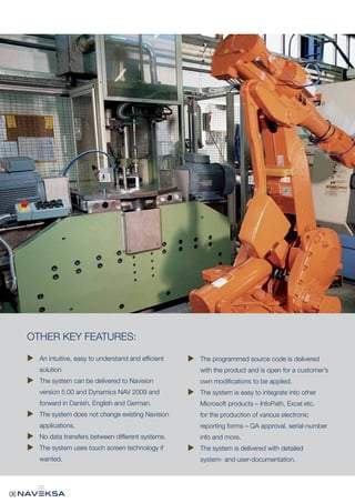 SHOPFLOOR SFS - Made for Dynamics NAV - English | PDF