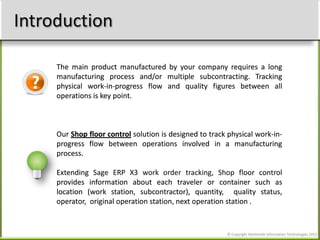 NextInside Shop floor control | PPT