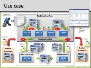 NextInside Shop floor control | PPT