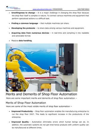Shop floor management | PDF