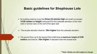 Sta. Barbara Heights - The Shophouse District | PPTX