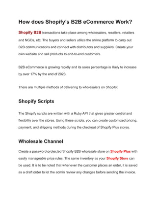 Shopify B2B- An Innovative Solution To Manage Ecommerce Stores.pdf