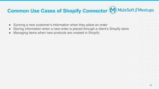 Shopify Mulesoft Integrations | PPTX