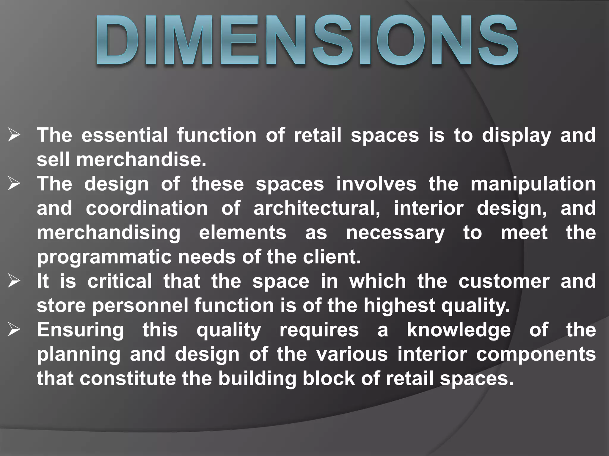 Case Study On Shop Interiors | PPTX