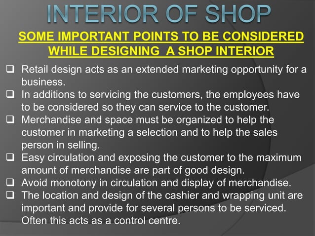 Case Study On Shop Interiors | PPTX | Retail Industry | Industries