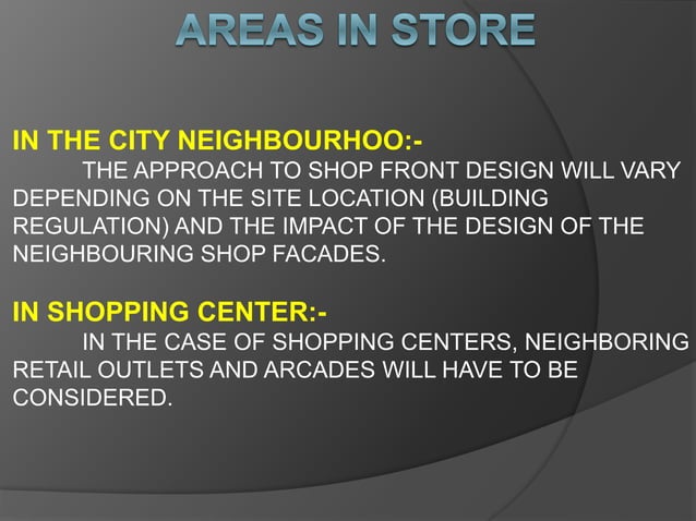 Case Study On Shop Interiors | PPTX | Retail Industry | Industries