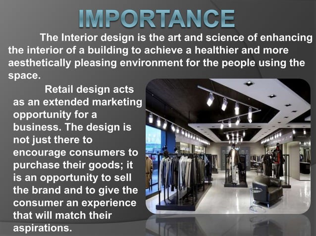 Case Study On Shop Interiors | PPTX | Retail Industry | Industries