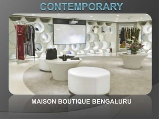 Case Study On Shop Interiors | PPTX
