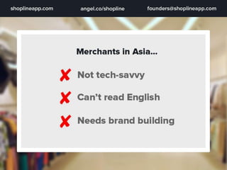 Shopline Pitch Deck | PDF