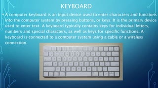 COMPONENTS OF A COMPUTER | PPT