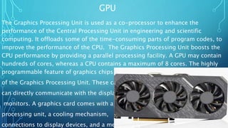 COMPONENTS OF A COMPUTER | PPT