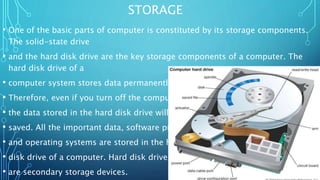 COMPONENTS OF A COMPUTER | PPT