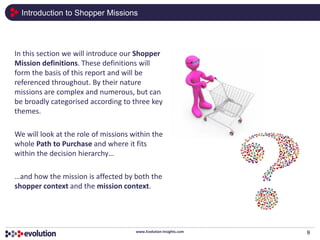 Shopper Missions in F&G 2012 | PDF