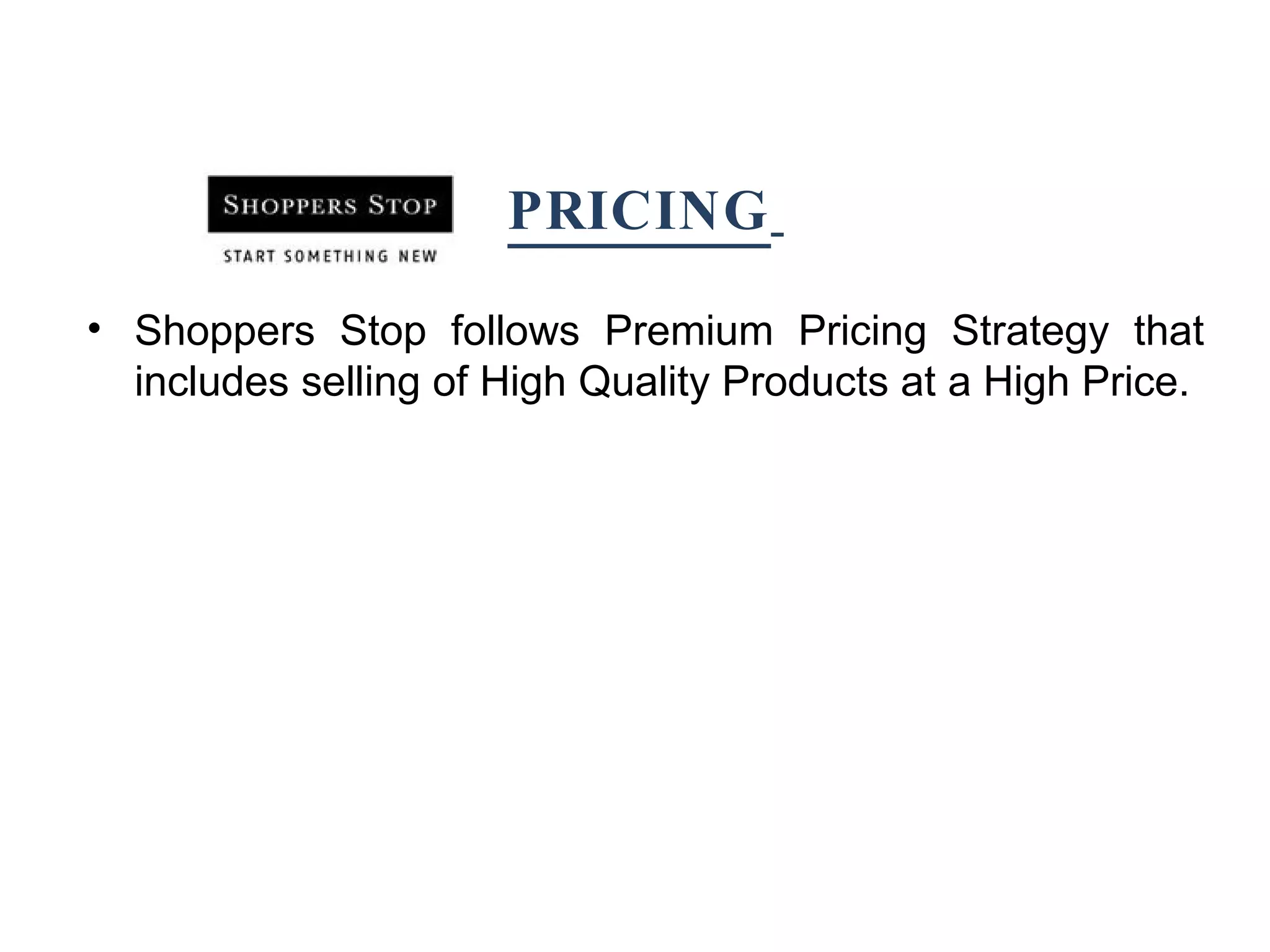 Shoppers Stop | PPT
