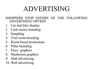 Shoppers stop presentation | PPT