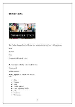 Shopper stop | DOCX
