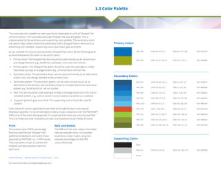ShopperTrak brand guidelines | PPT