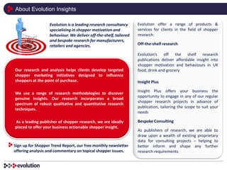 Shopper Typologies and Segmentations 2014 | PPTX