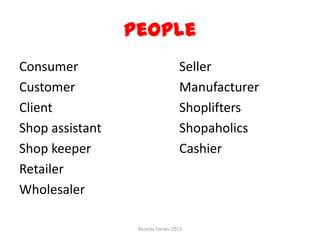 Shopping. Vocabulary. | PPSX