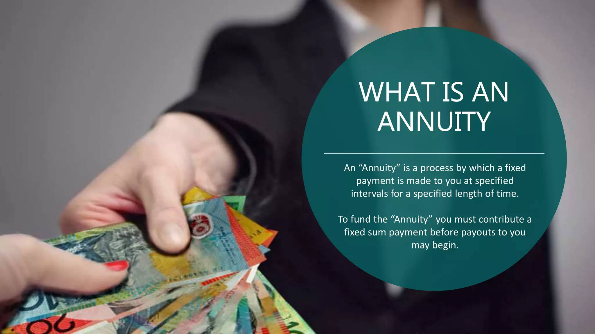 Shopping Annuity Overview | PPTX