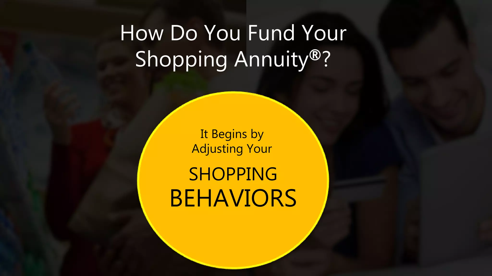 Shopping Annuity Overview | PPTX