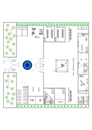 Shopping complex model in AutoCAD | PDF