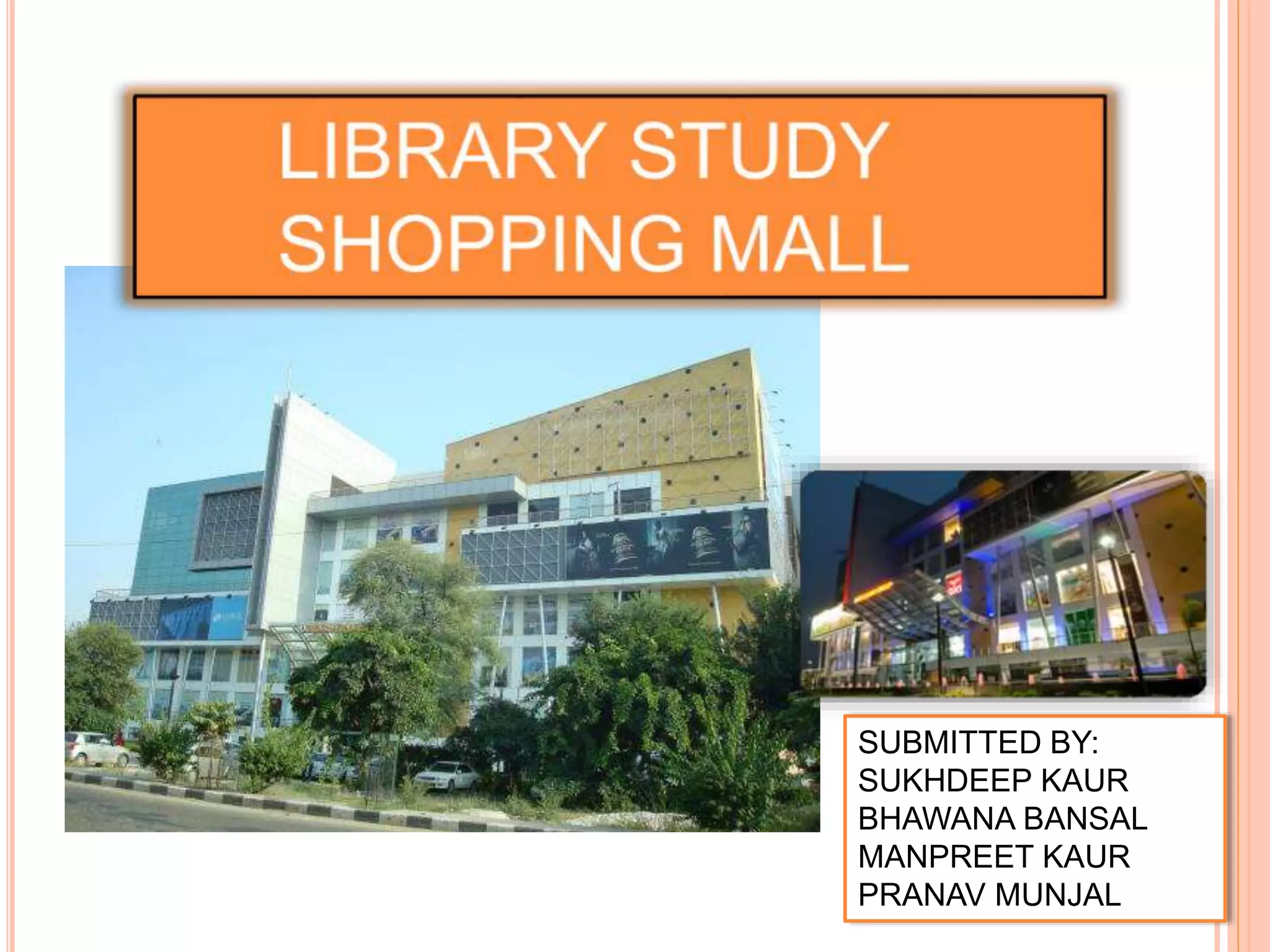 Shopping mall ppt | PPTX