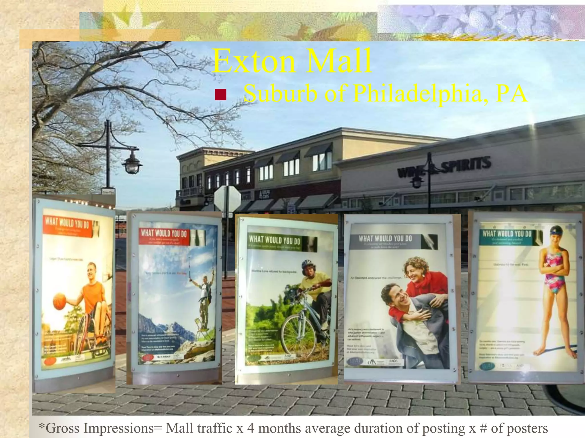 Shopping Mall PSA Posters | PPT