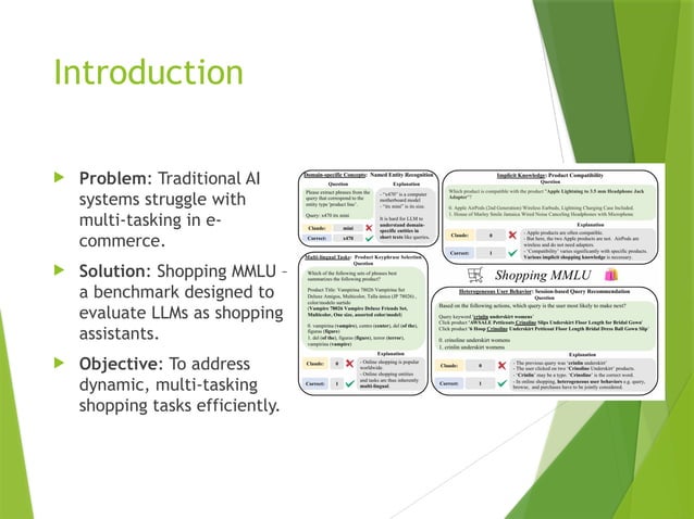 Shopping MMLU: The AI Benchmark Revolutionizing E-Commerce | PPTX
