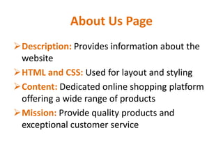 Shopping Website Project(ppt).pptx