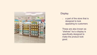 Vocabulary for Describing Shops [IELTS Speaking] | PPTX