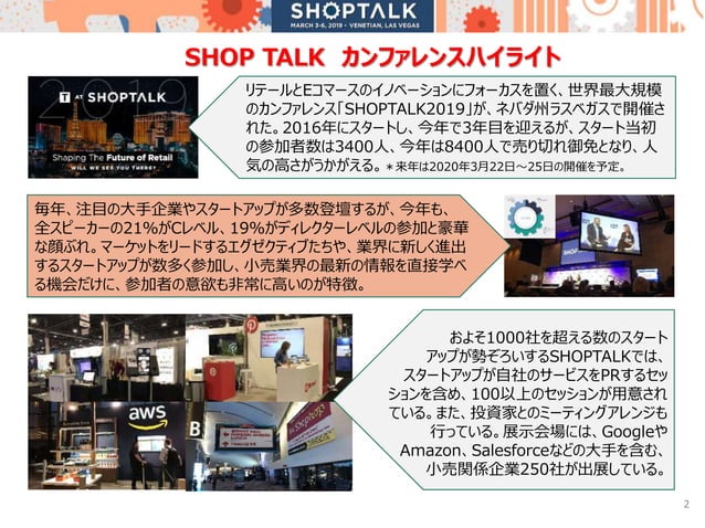 Shoptalk 2019 report 20190328 excerpted version | PPT