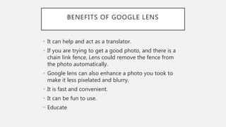 Google Lens | PPTX