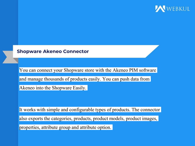 Shopware-Akeneo-Connector | PPT