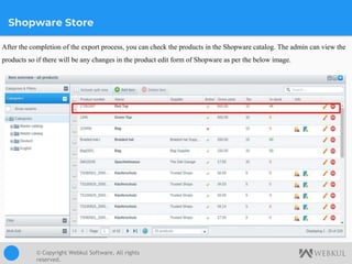 Shopware-Akeneo-Connector | PPT