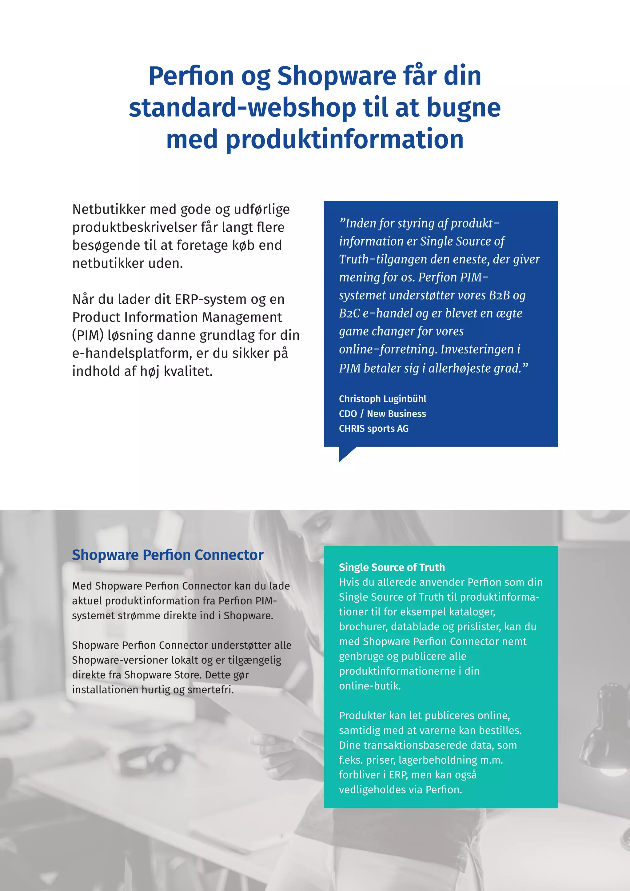 Perfion PIM og Shopware | PDF