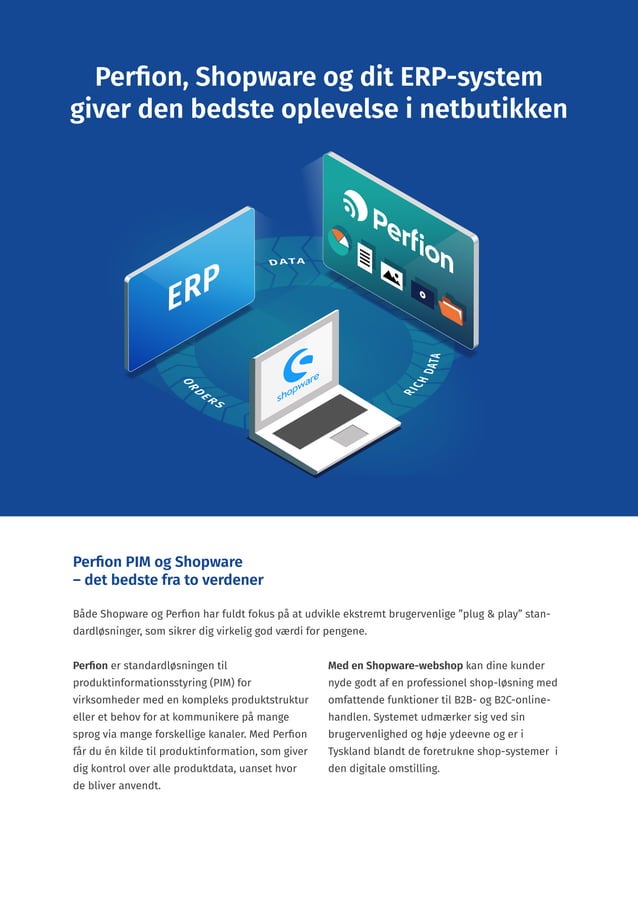 Perfion PIM og Shopware | PDF