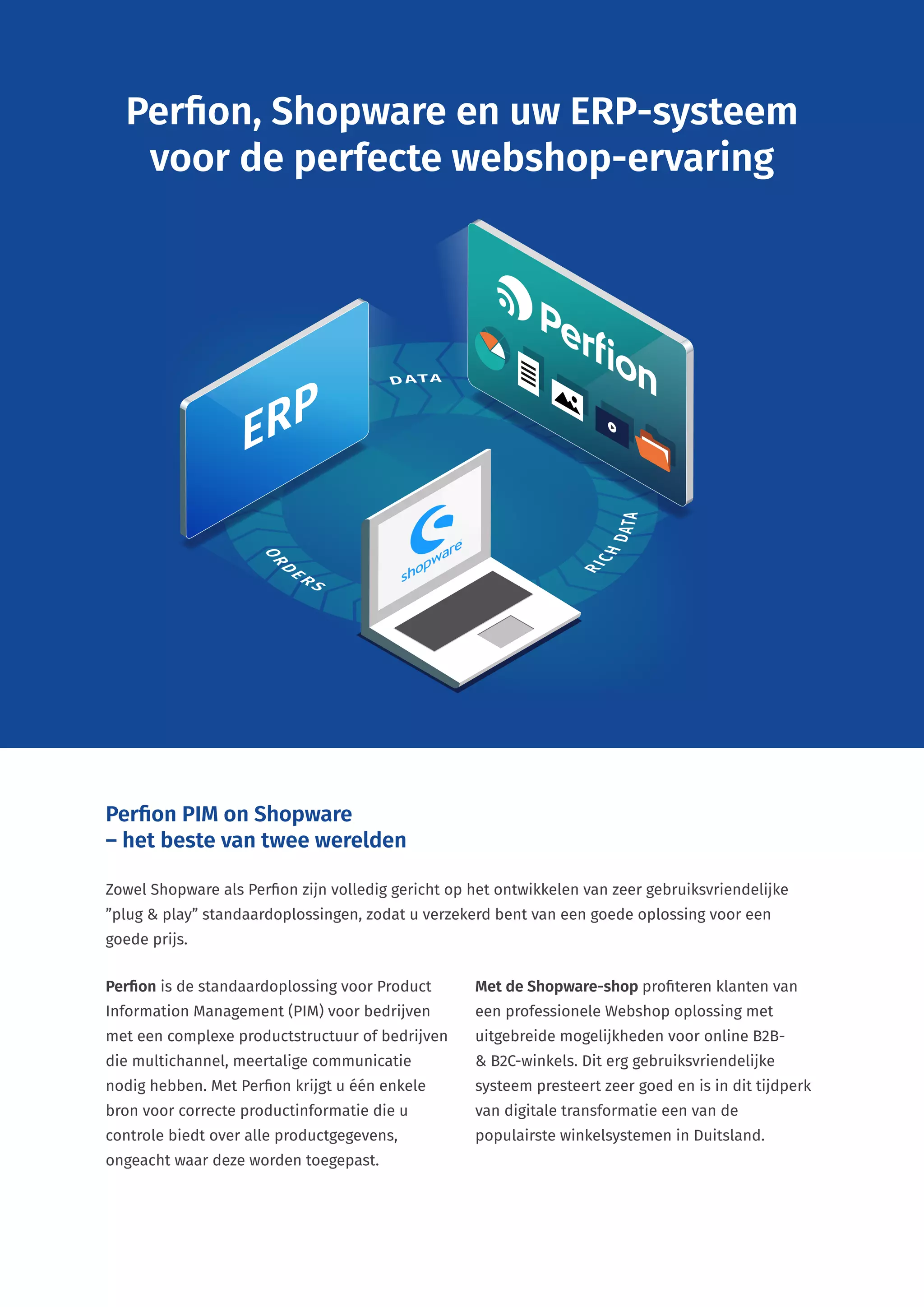 Perfion PIM en Shopware | PDF