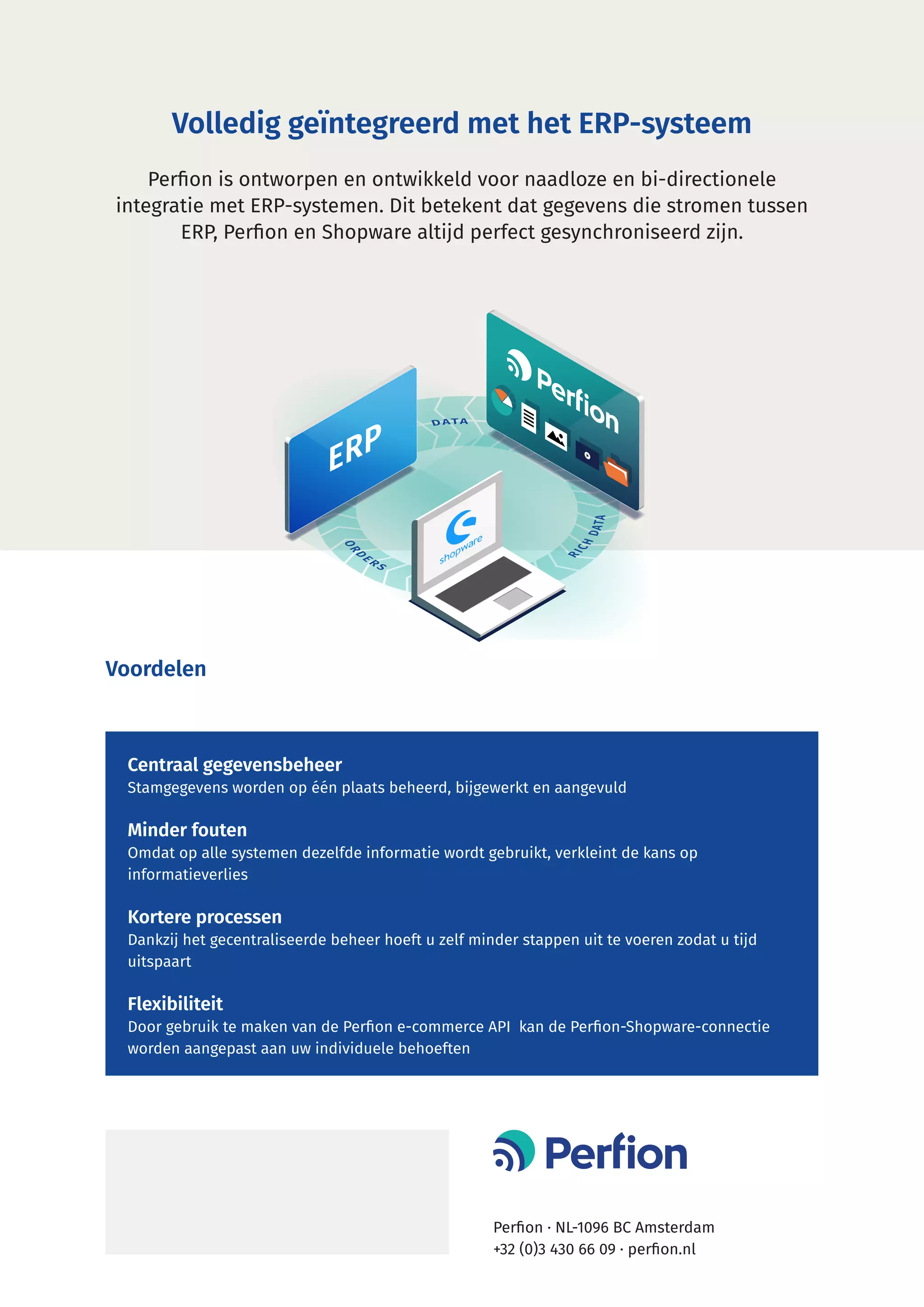 Perfion PIM en Shopware | PDF