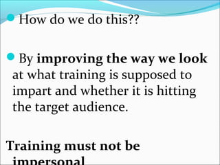 Shore based training for seafarers | PPT