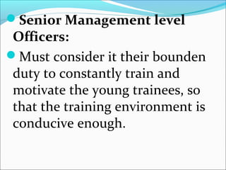 Shore based training for seafarers | PPT
