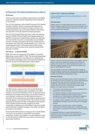 TAKING THE COUPLED MODEL TO THE NEXT LEVEL: Introducing the MIKE 21 ...