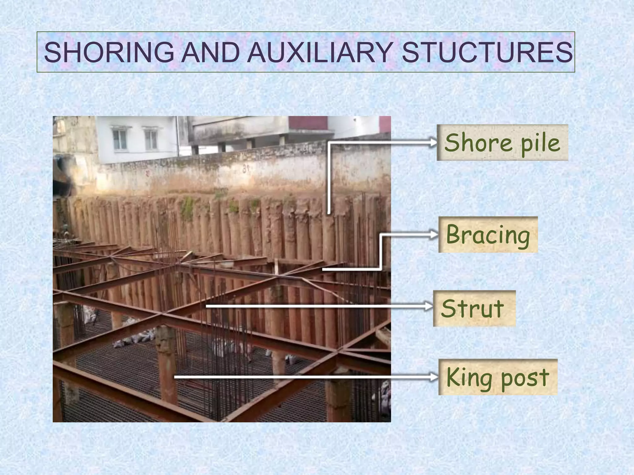 Shore pile construction | PPTX