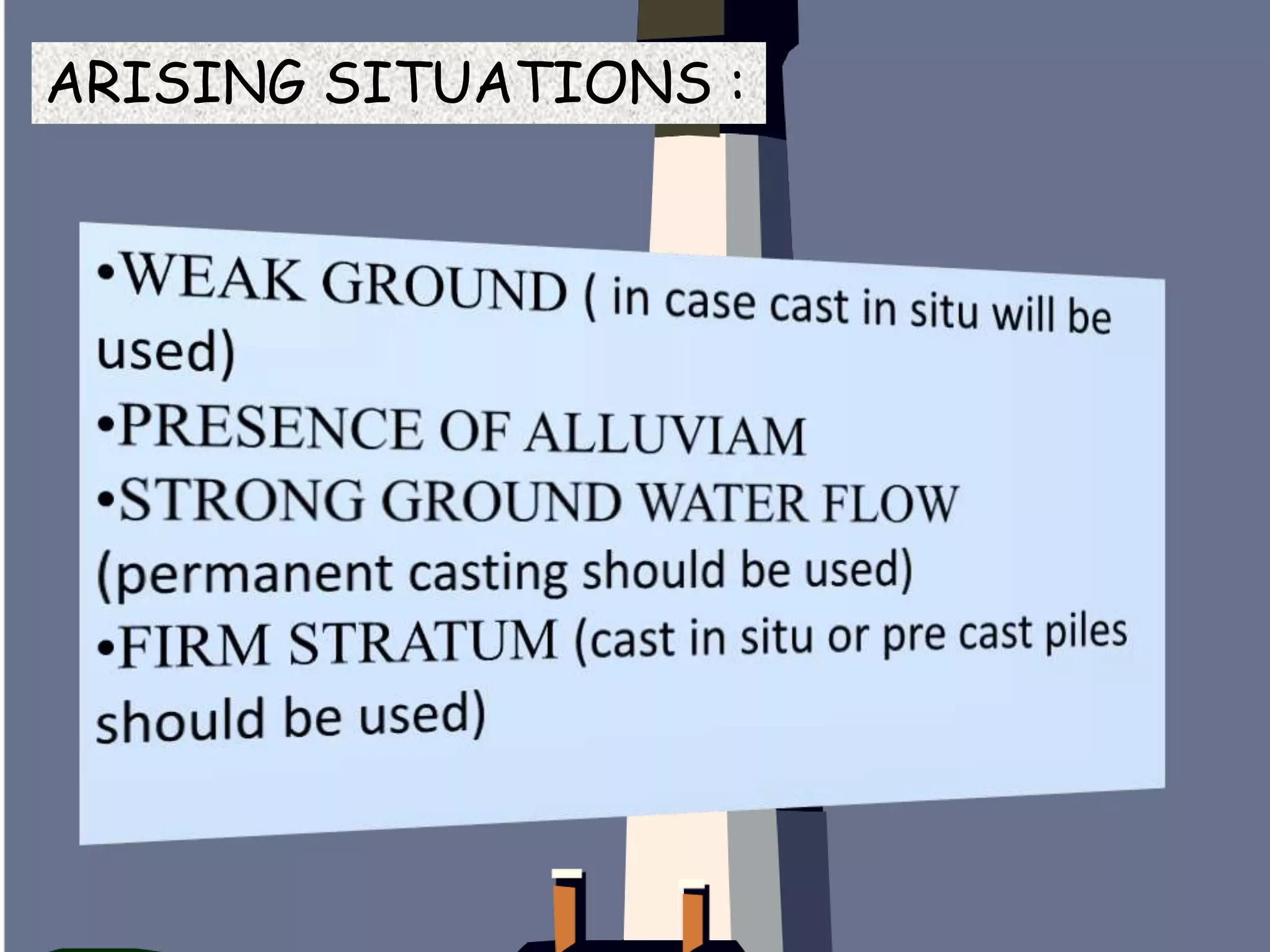 Shore pile construction | PPTX