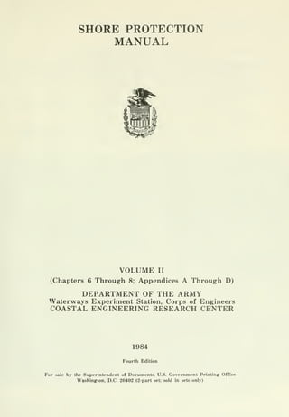 Shore protection manual-Volume II | PDF