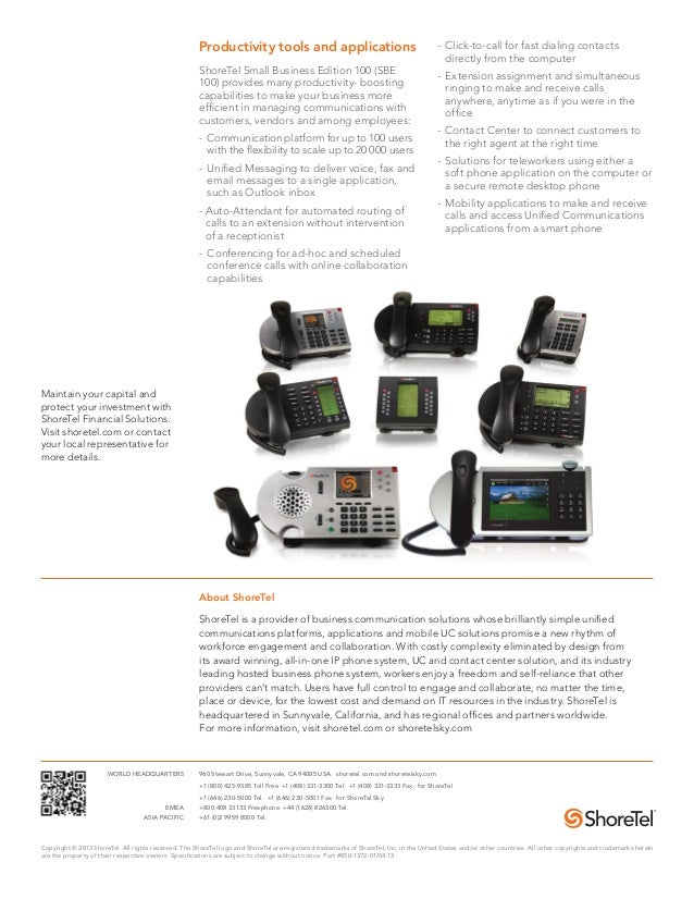 Shoretel Phones, Shoretel Phone System