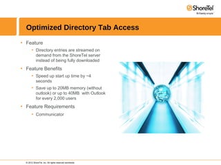 Shoretel 13 presentation | PPT